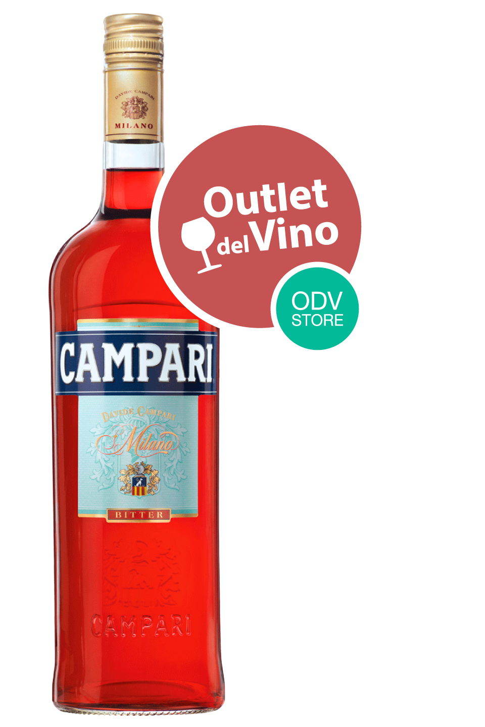 Outlet del Vino - Licores Campari 750cc 1 botella