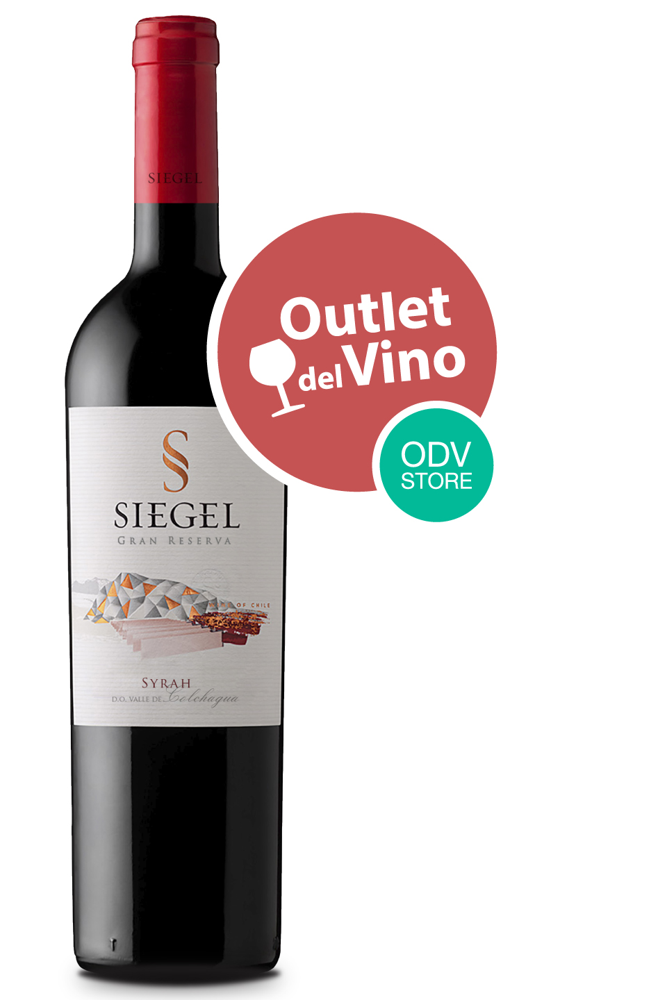 Outlet del Vino - Siegel Syrah Gran Reserva 2018 Viña Siegel 750cc