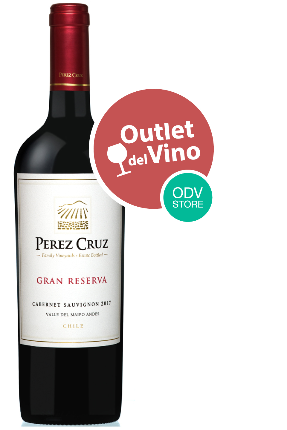 Outlet del Vino - Perez Cruz Cabernet Sauvignon Gran Reserva 2017 Viña ...