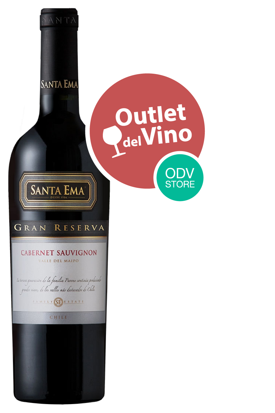 Outlet del Vino - Santa Ema Cabernet Sauvignon Gran Reserva 2018 Viña ...